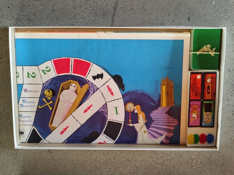 Vintage 1968 Whitman Dark Shadows Board Game In Original Box | eBay
