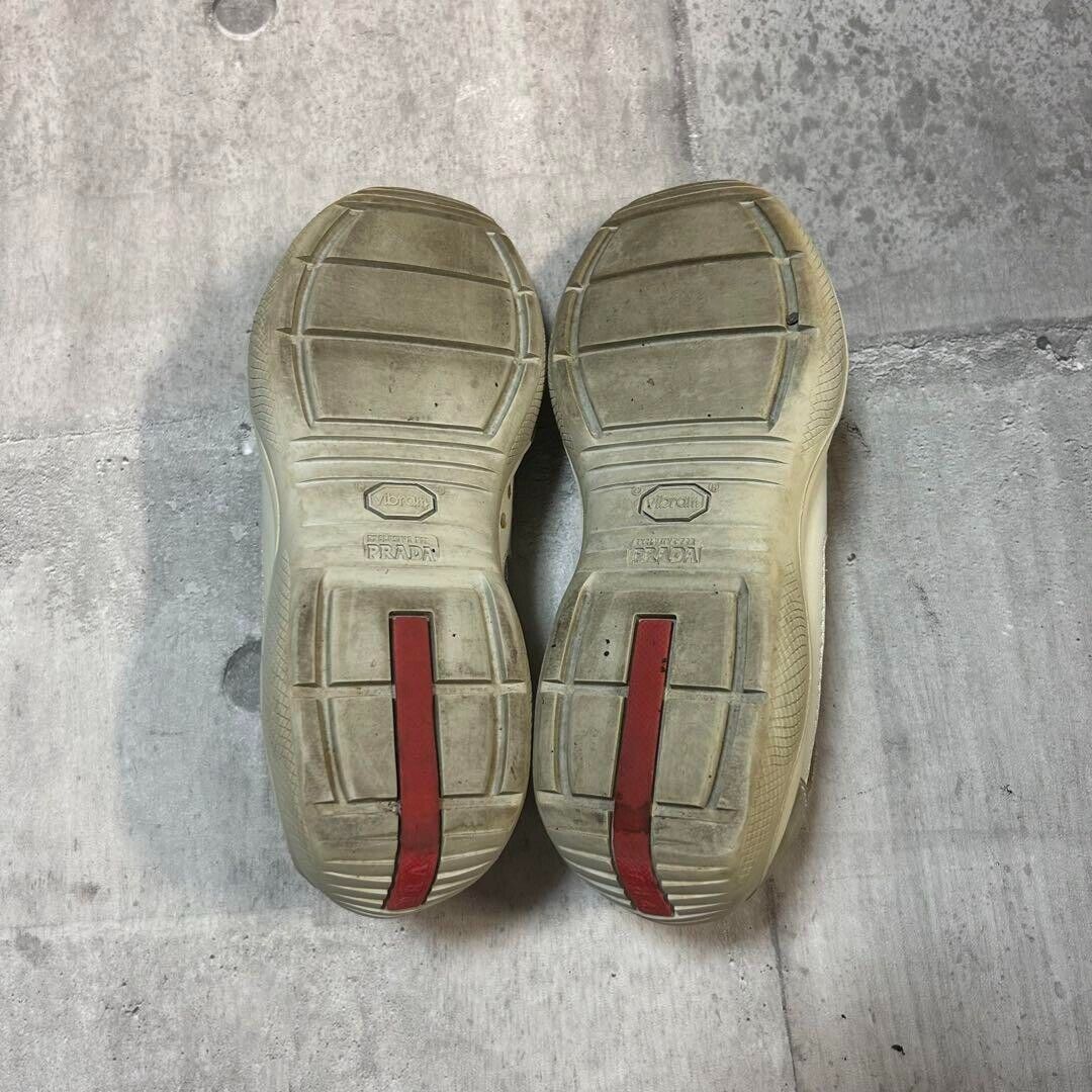 PRADA SPORT 04AW Archive America's Cup Leather Sneakers Size PRADA SPORT 04AW Archive America's Cup Leather Sneakers Size