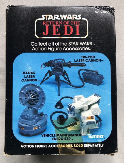 Vintage 1982 Kenner Star Wars Return of The Jedi Tri Pod Laser Cannon ...