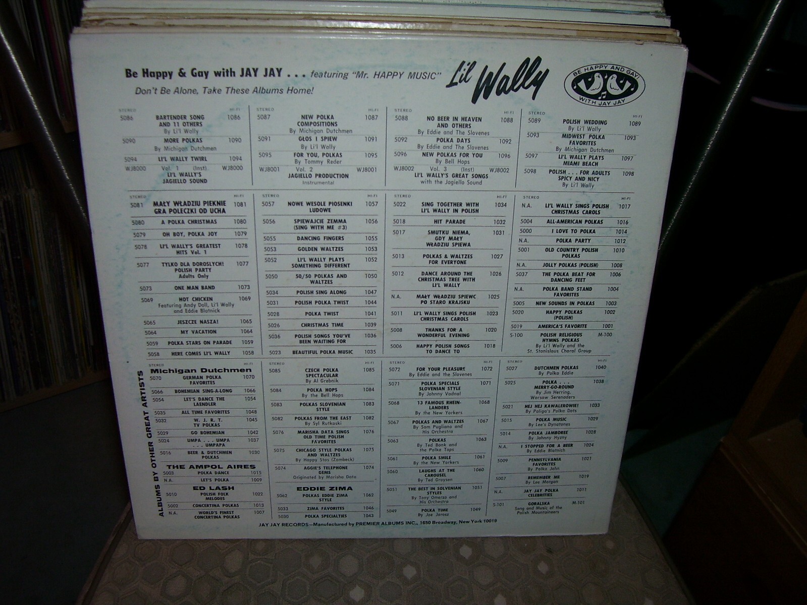 LI'L WALLY, Polka Music, Jay Jay # 1104 | eBay