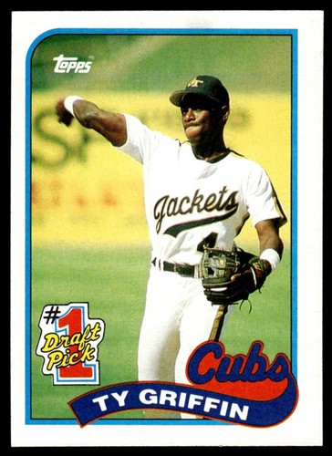 1989 Topps Ty Griffin RC Chicago Cubs #713 | eBay