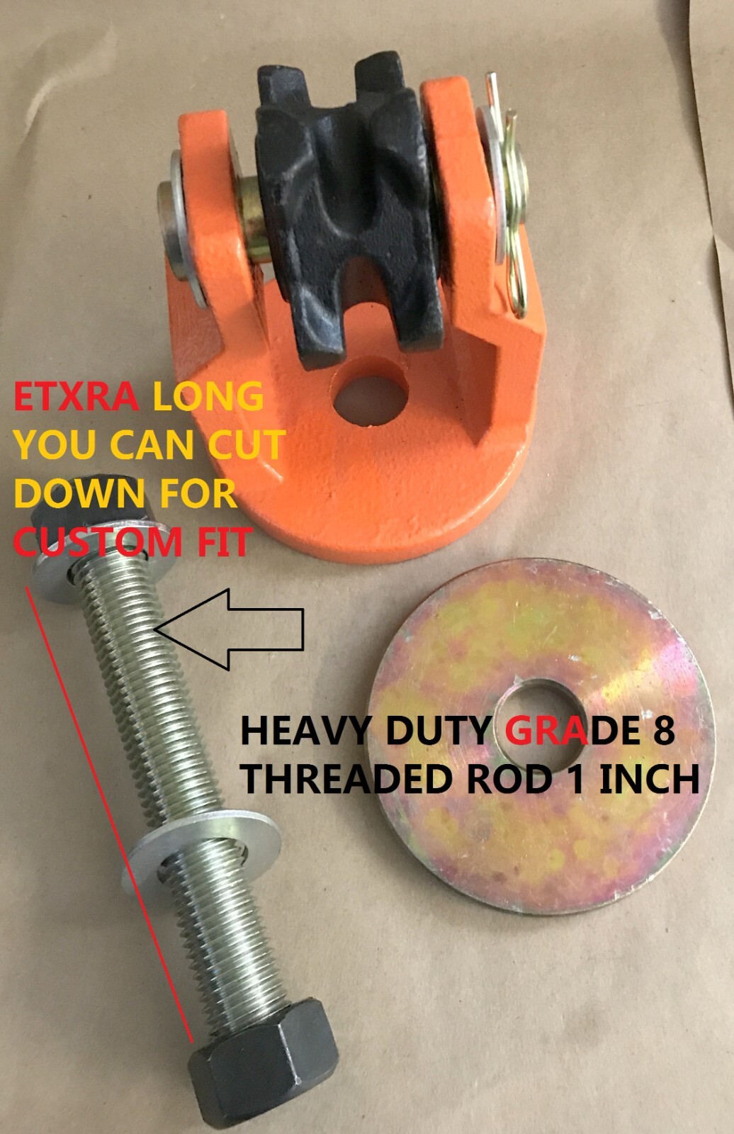 AUTO BODY FRAME MACHINE DOWN PULLER FITS MOST MACHINES FORGED HEAVY ...