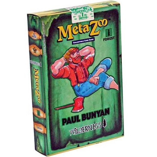 META ZOO - Wilderness PAUL BUNYAN Theme Deck 1st Edition ENGLISH NEU ...