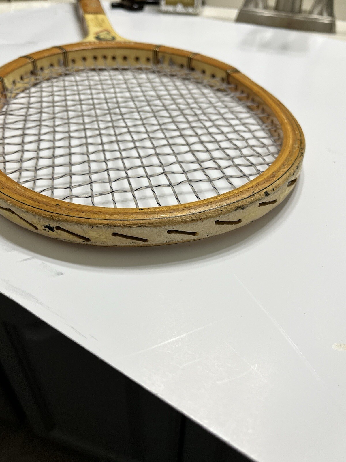 Vintage Dunlop Marty Riessen Wooden Tennis Racket | eBay