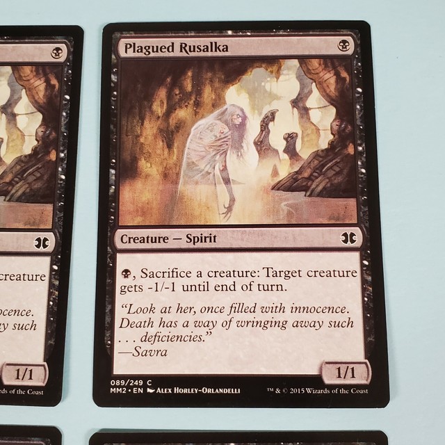 MTG Plagued Rusalka Modern Masters 2015 089/249 Regular Common for sale ...