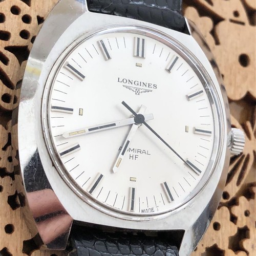 Longines Admiral HF Hand-Wind Men's Watch 1970s Vintage Used | eBay