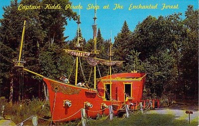 Captain Kidd's Pirate Ship at Enchanted Forest, Old Forge, N.Y. | eBay