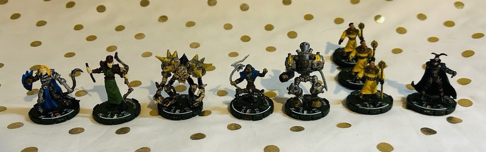 Mage Knight DND Lot Of 58 Mixed Lot Assorted Miniatures | eBay