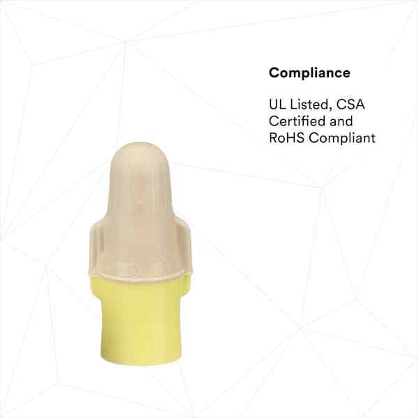 3M T/Y+Jug Twist On Wire Connector,22-12 Awg,Pk500 | eBay