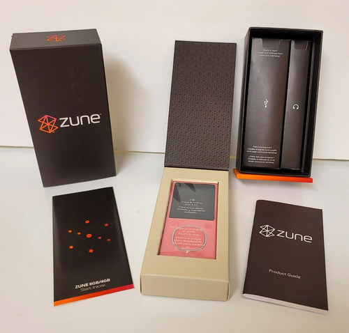 Microsoft Zune 8 Pink ( 8 GB ) Digital Media Player for sale online | eBay