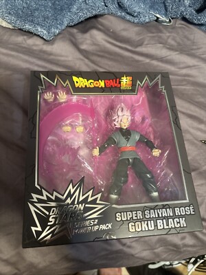 Dragon Ball Super Saiyan Rosé Goku Black Action Figure with Power Pack ...