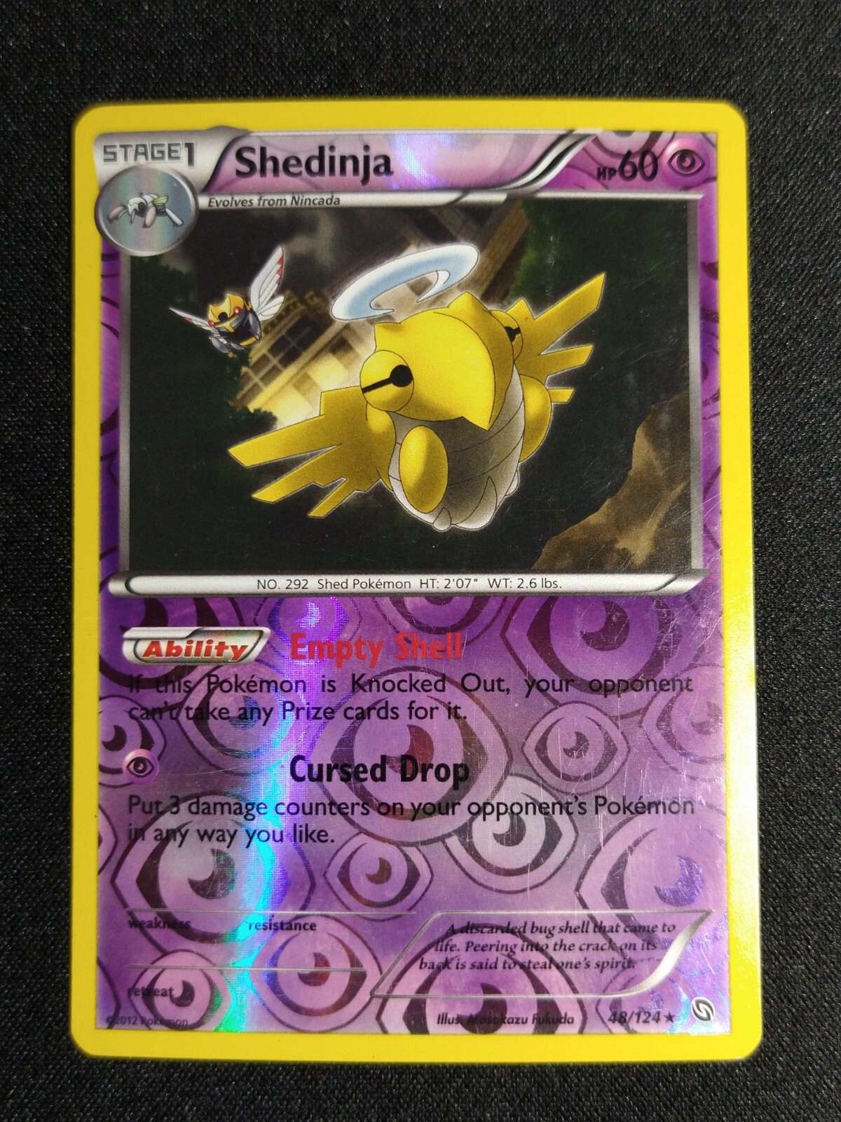 Pokemon Shedinja Back