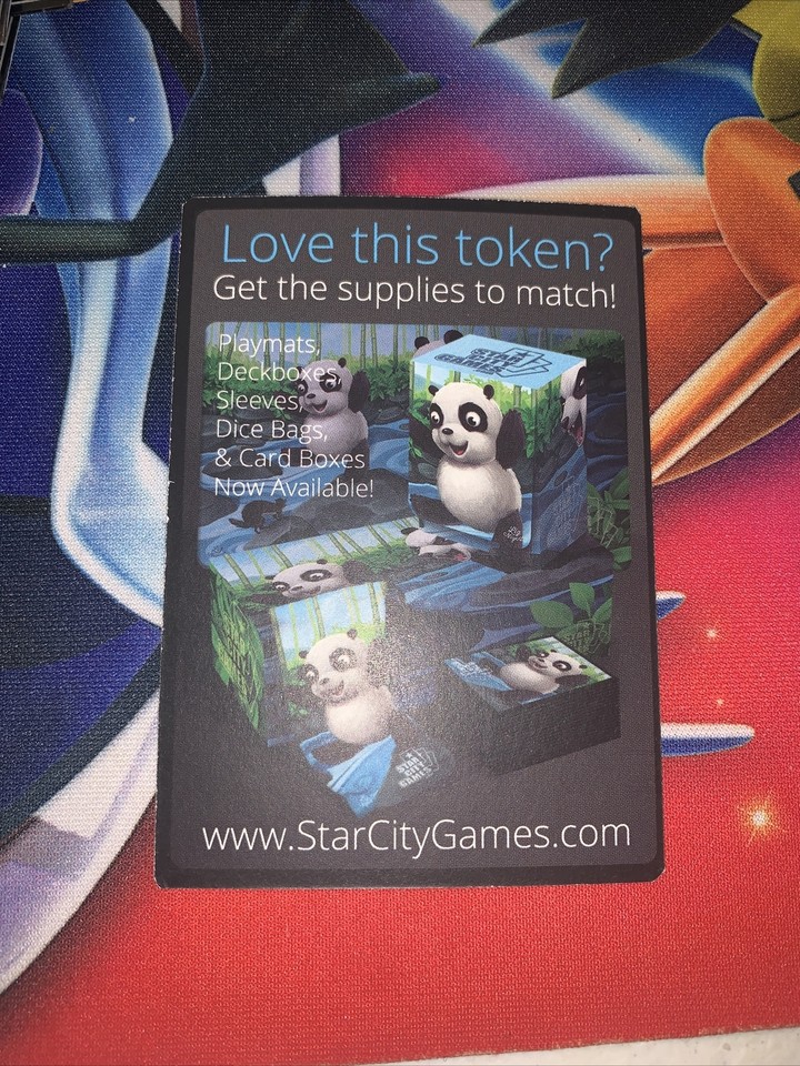 Panda SCG Bear Token | eBay