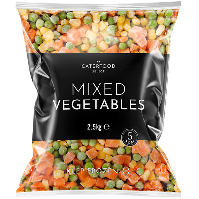 Caterfood Select Frozen Mixed Vegetables | 1x2.5kg | Free Delivery ...