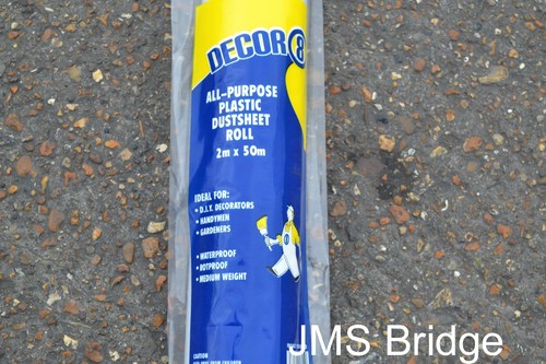 Clear Builders Polythene Plastic Sheeting Roll 2M X 50M | eBay UK