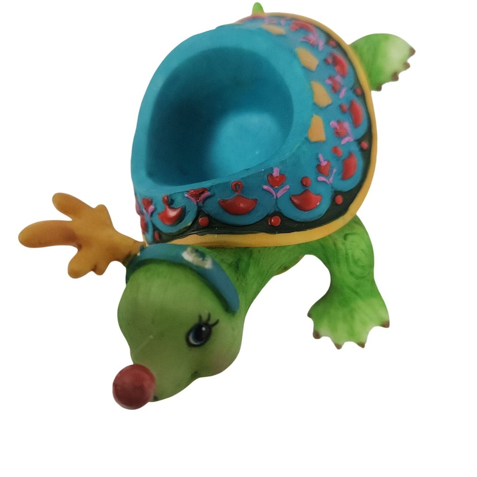 2010 Little Kitchen Fairies Fairy Riding Turtle Figurine IOB 4018040 AS ...