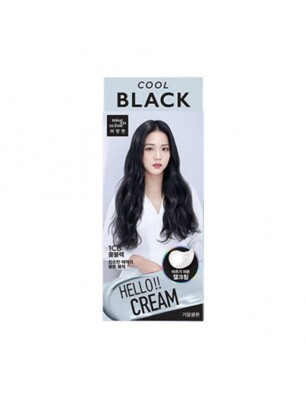(MISE EN SCENE) Hello Cream 1Pack #1CB Cool Black / Package design may ...