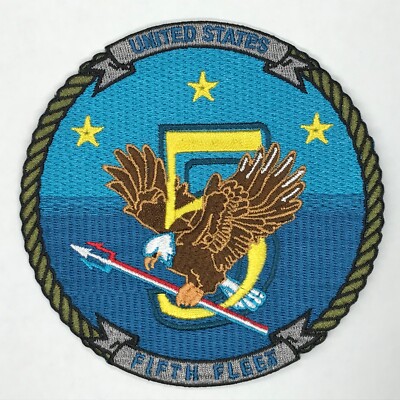 United States Fifth Fleet patch USN | eBay