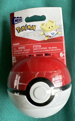 Mega Construx Pokemon Togepi Poke Ball Building Set Brand NEW | eBay