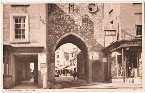 Vintage Postcard. Monmouthshire. Chepstow The Old Gateway. 38505 ...