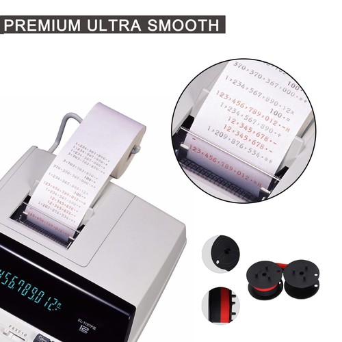 12 Pack Replacement Universal Twin Spool Calculator Ribbon Adding ...