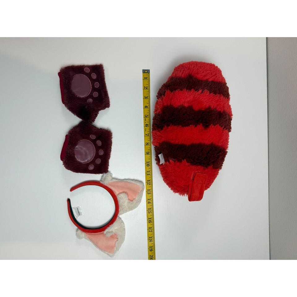 Disney Pixar Turning Red Mei Panda Ears Headband Tail Cuffs Cosplay ...
