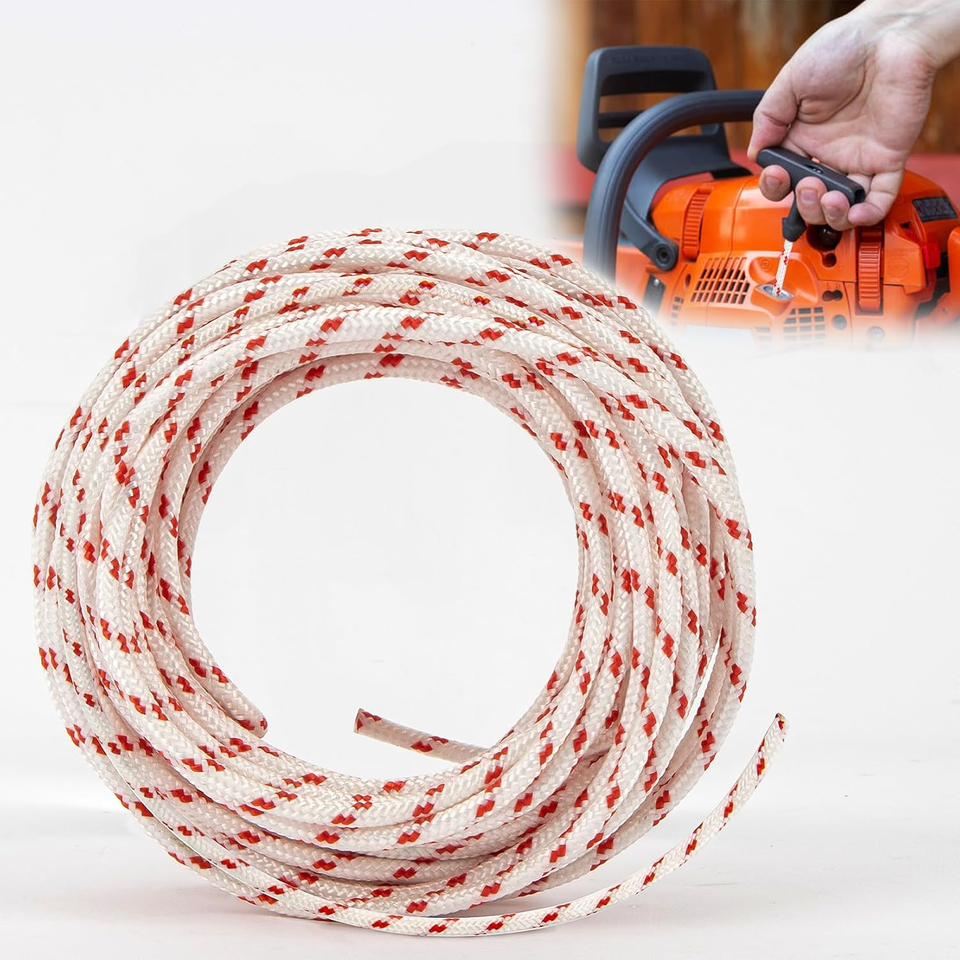 10M Recoil Starter Pull Cord – Replacement Rope for Lawn Mowers ...