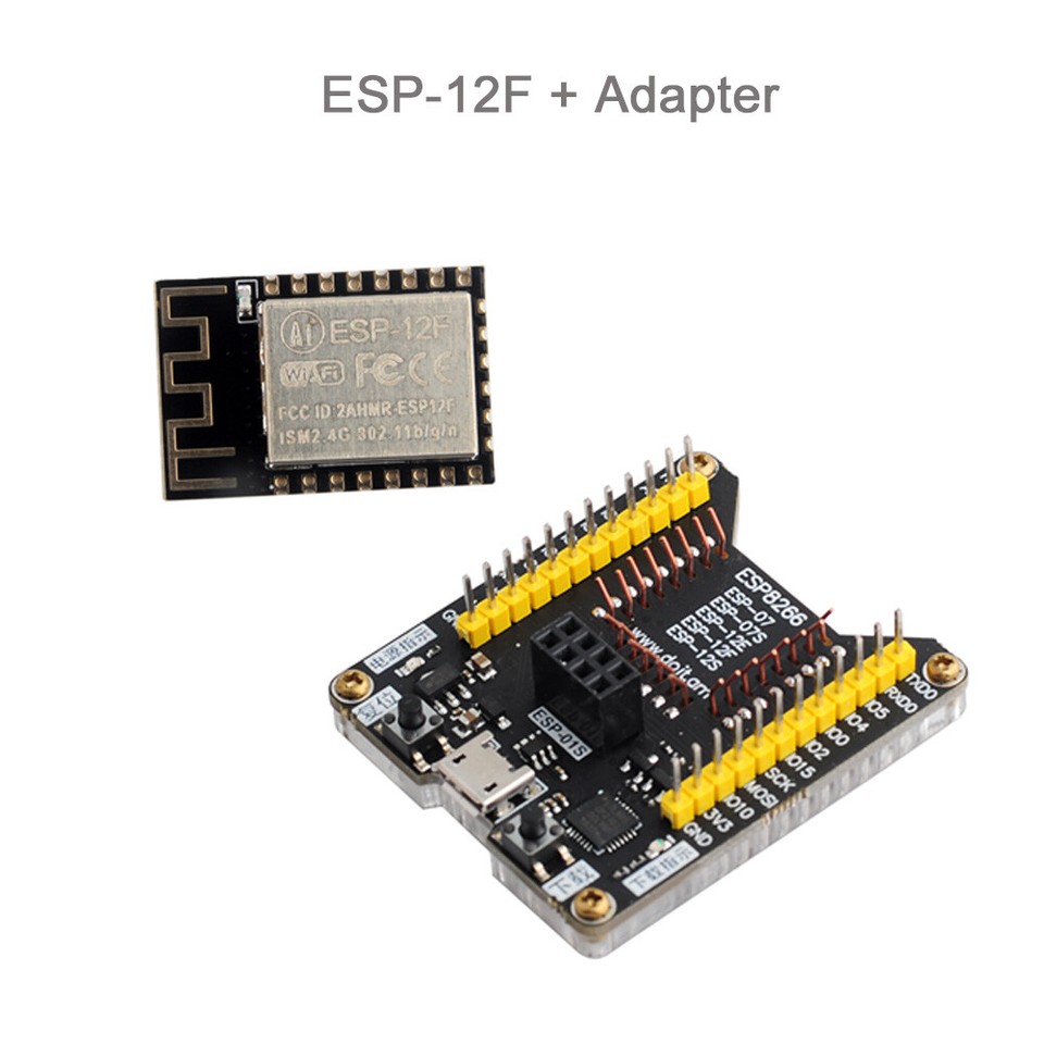 USB to ESP8266 Adapter ESP-01S ESP-07S ESP-12E ESP-12F ESP-12S WiFi ...