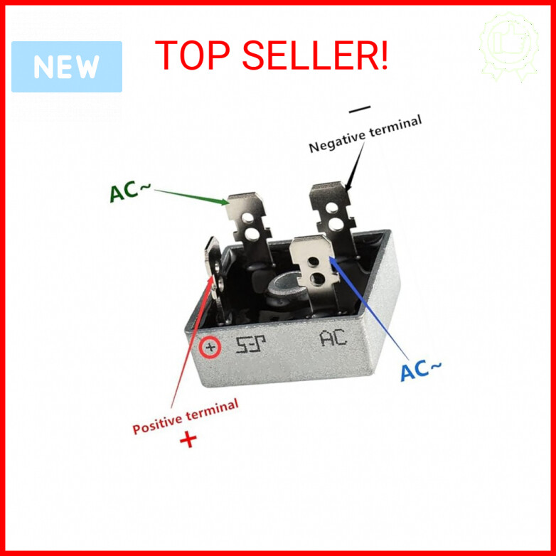BOJACK KBPC2504 25A 400V Bridge Rectifier Diodes Axial KBPC2504 25 Amp ...