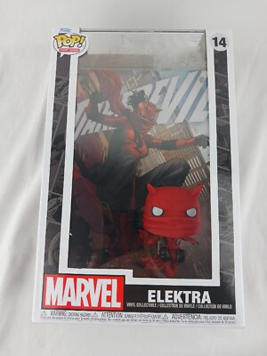 Funko Marvel POP Comic Covers Daredevil Elektra #14 New | eBay