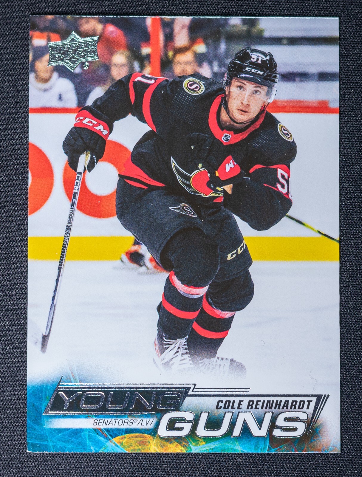 2022-23 UD Series 2 Base Young Guns #458 Cole Reinhardt Ottawa Senators ...