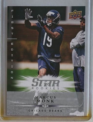 2008 Upper Deck First Edition Star Rookie #176 Marcus Monk Chicago ...