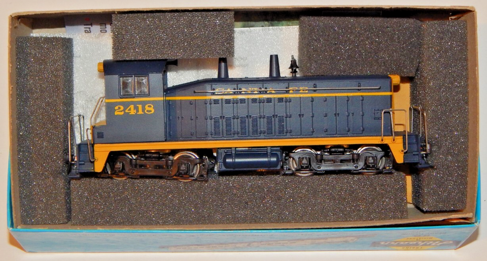 DR Athearn HO #4005 Santa Fe EMD SW7 #2418 RTR Very Good | eBay