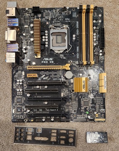 ASUS P9D WS ATX LGA1150 DDR3 INTEL DESKTOP MOTHERBOARD W/ I/O PLATE | eBay