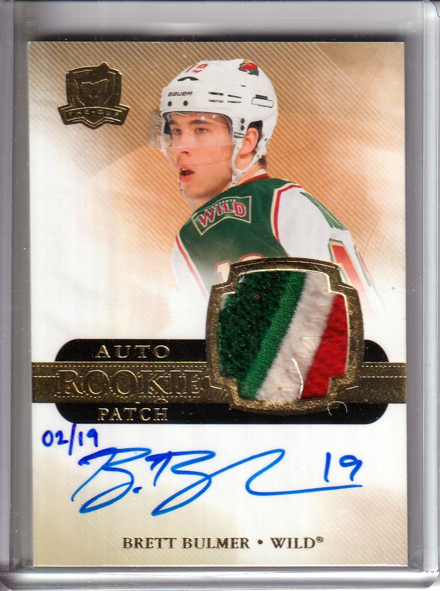 2011-12 The Cup Gold Rainbow #165 Brett Bulmer RC PATCH AUTO /19 ...