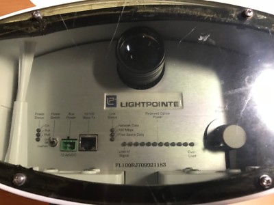 Two Lightpointe FlightLite 100 Model LFL1-0100-5HS-0ER Lasers Wireless ...