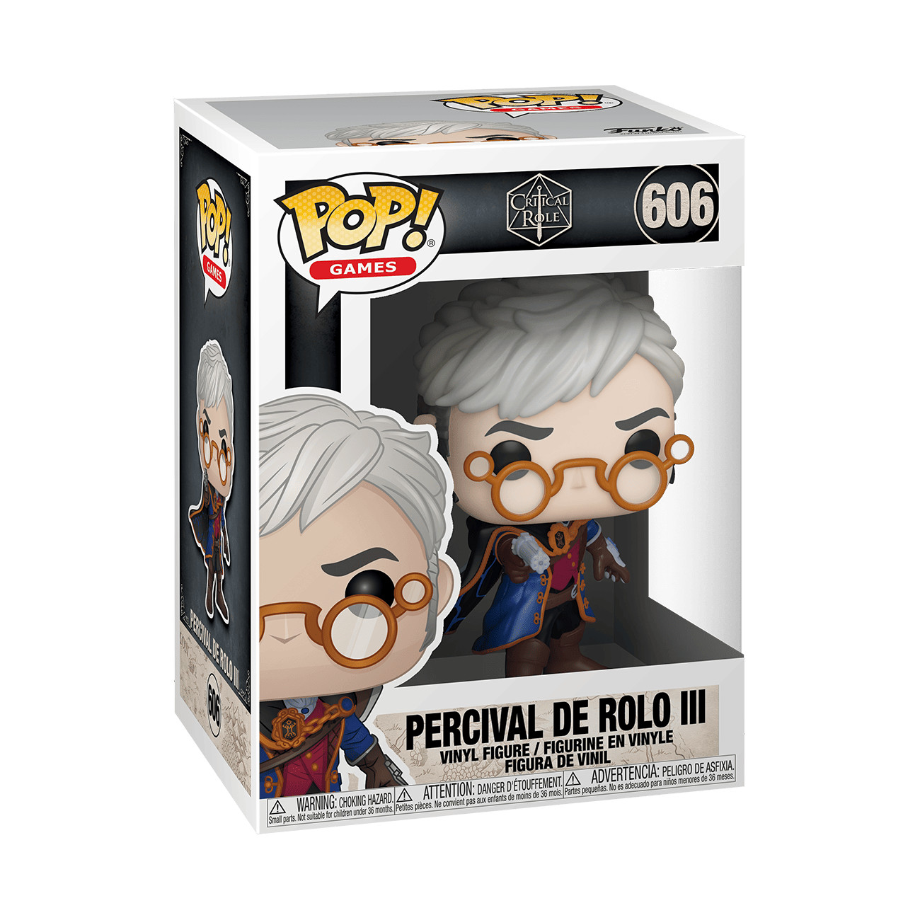 Funko Pop! Vinyl: Critical Role - Percival De Rolo III #606 for sale ...