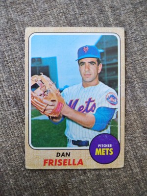 1968 Topps - #191 Dan Frisella New York Mets Fair Cond Read Description ...