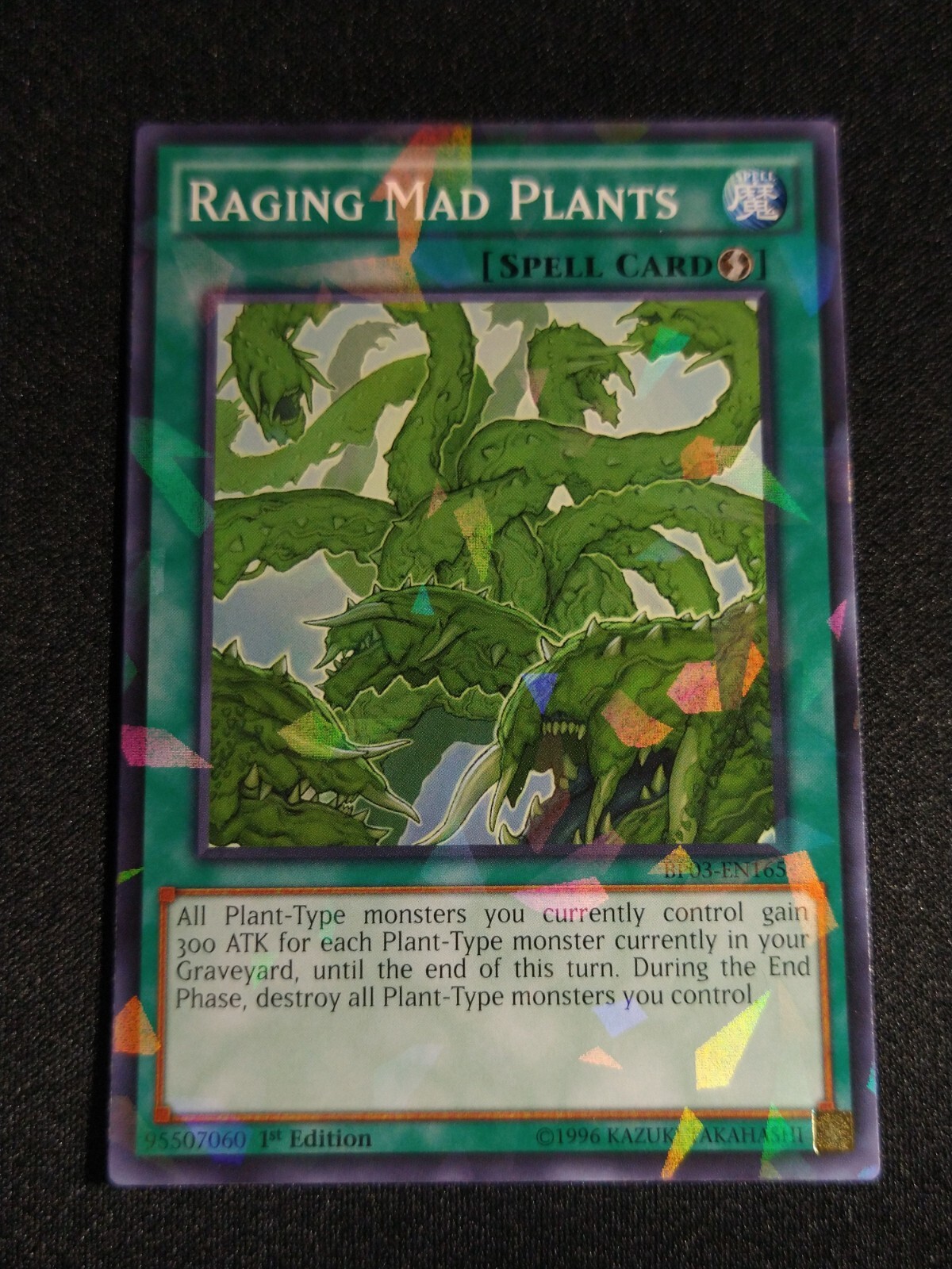 Yu-Gi-Oh! Raging Mad Plants BP03-EN165 1st Edition Shatterfoil NM | eBay