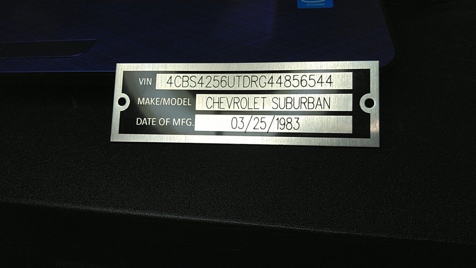 ID DATA TAG SERIAL NUMBER ID NUMBER CUSTOM ENGRAVED | eBay