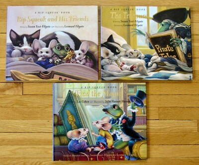 Lot 3 RIP SQUEAK Books Lee Cohen & Julia Harvey Treasure Find Magic ...