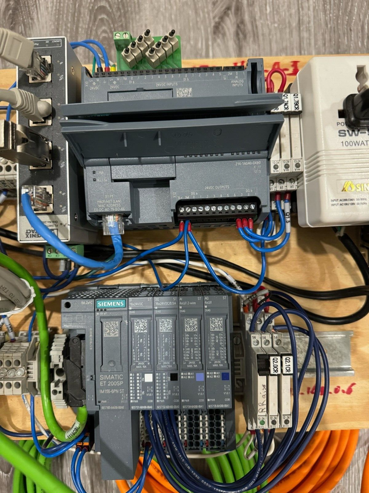 SIEMENS S7-1200 PLC Training Kit 6ES7 214-1AG40-0XB0 Profinet Motion ...