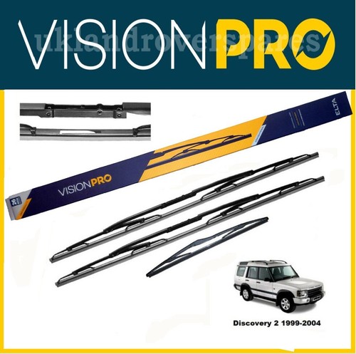 LAND ROVER DISCOVERY 2 TD5 & V8 FRONT & REAR WINDSCREEN WIPER SET ...