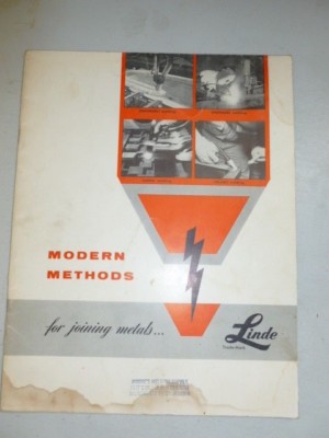 Linde Modern Methods for Joining Metals Inert Gas Welding equipment and ...