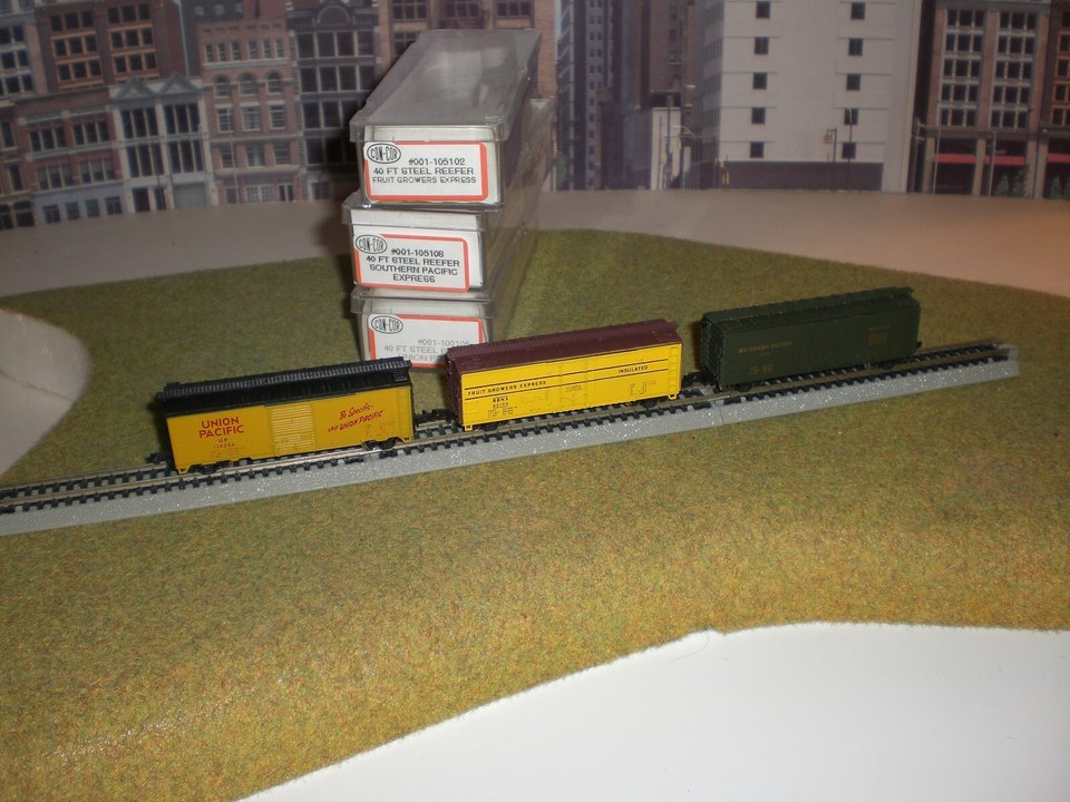 con-cor steel box cars in "N" scale | eBay
