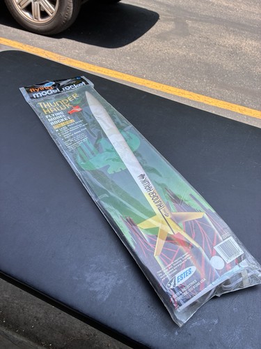Sealed Estes Thunder Hawk Flying Model Rocket Kit | eBay