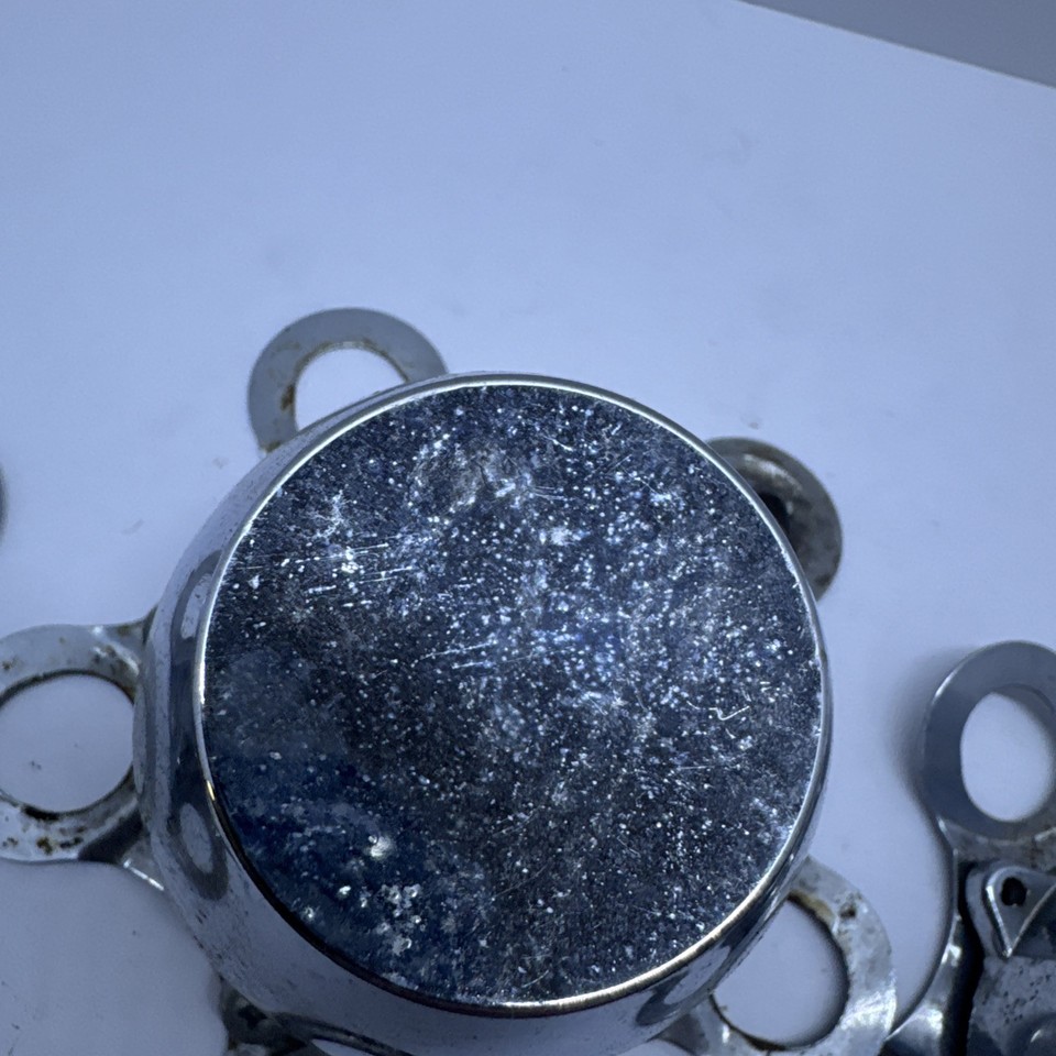 4 Vintage Wheel Center Caps Cragar American Racing Ansen Western 5 Lug ...