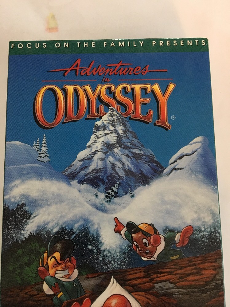 VHS Adventures in Odyssey Once Upon An Avalanche-TESTED-RARE VINTAGE ...