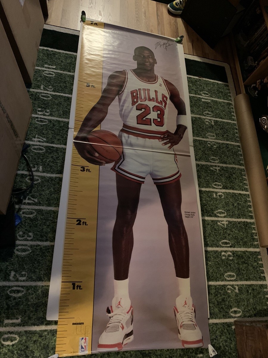 Life Size Michael Jordan Poster