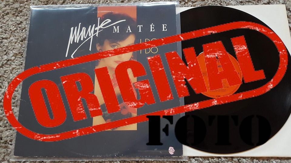 12" LP Disco Vinyl Mayte Matee (Baccara) - I do I do | eBay UK